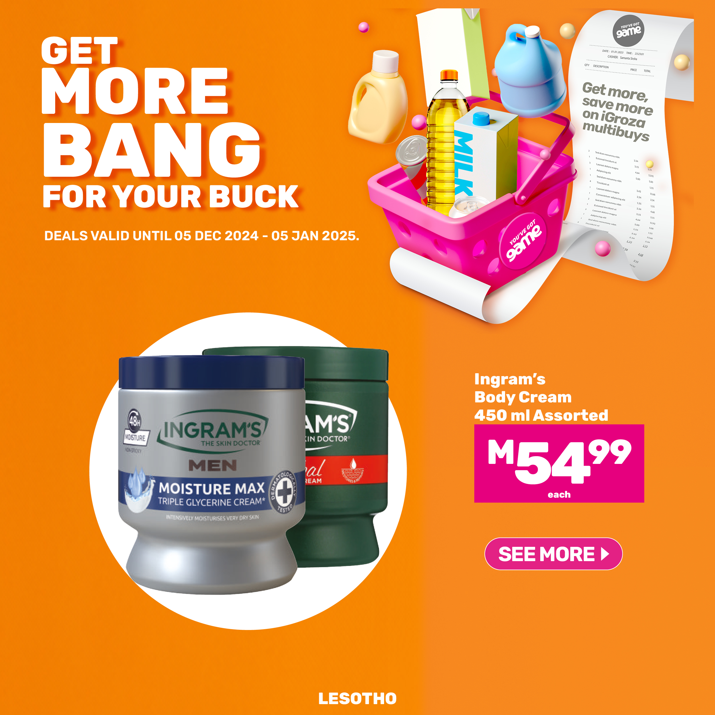 Game Lesotho | About Game & Promises